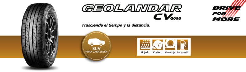 Llanta Yokohama Geolandar CV G058 - Llantas Yokohama Perú - Página Oficial